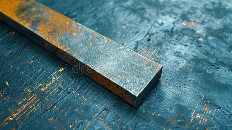 Scratched Edge Strip Texture Background Stock Illustration ...