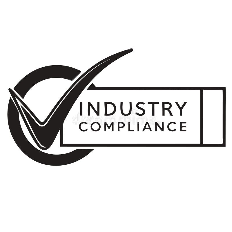 Industry Compliance Vector Checkmark Logo for Business Standards Stock Illustration ...