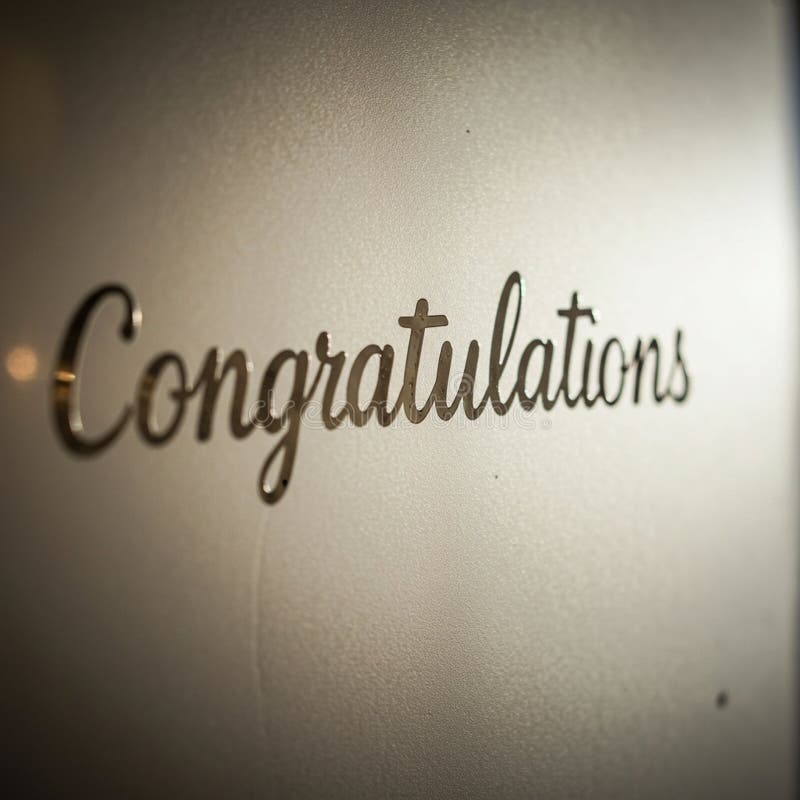 Written Congratulations Stock Illustrations – 2,991 Written ...