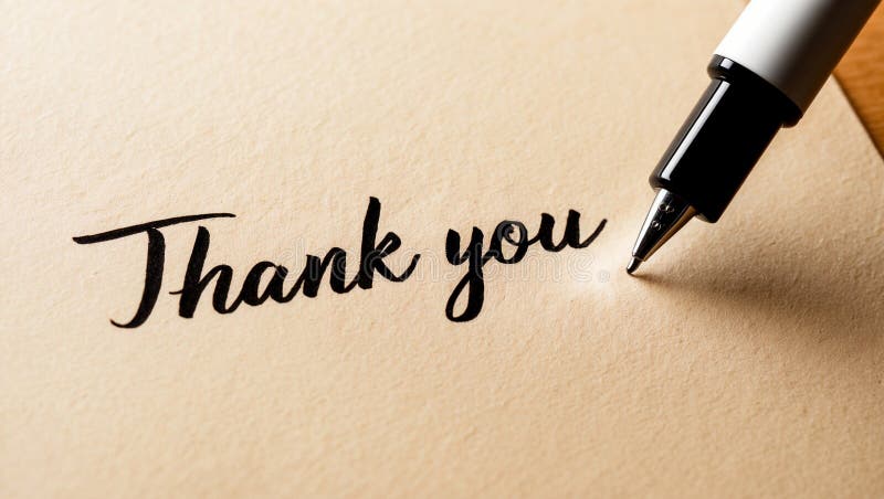 Thank You Script Stock Illustrations – 7,159 Thank You Script Stock ...
