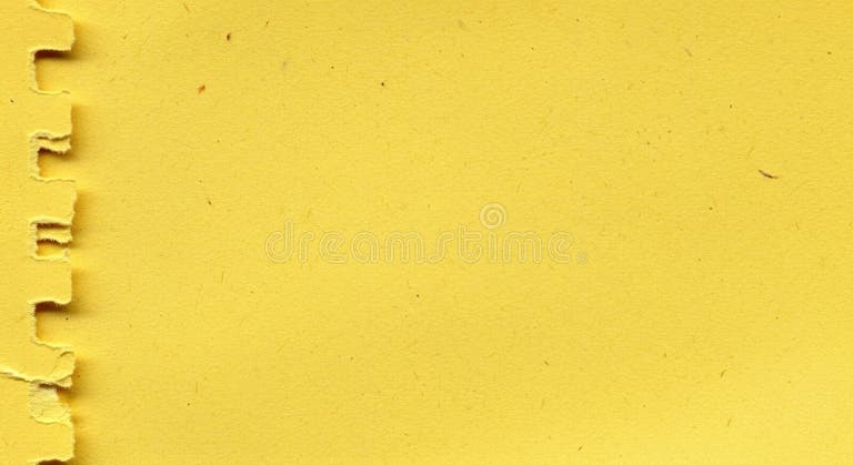 Yellow Construction Paper Rough Surface Edge Tear Creative Craft ...