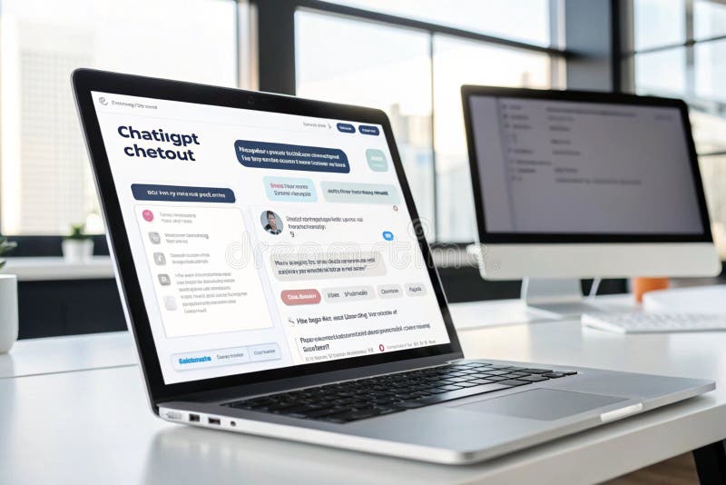 ChatGPT Chatbot by OpenAI - Artificial Intelligence AI Stock ...