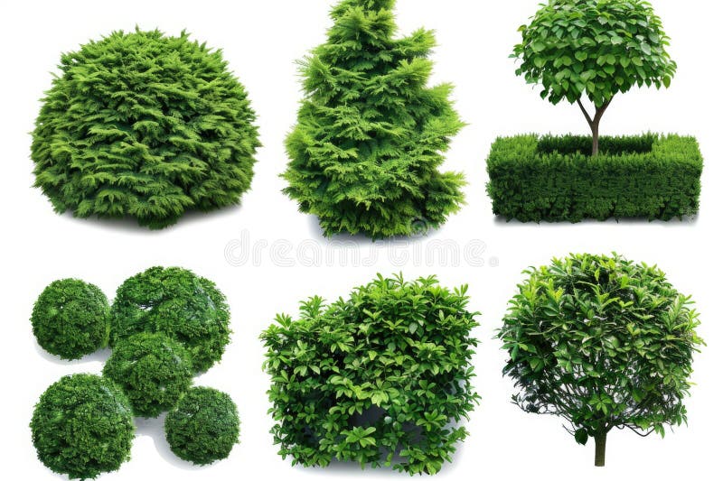 Image Featuring Multiple Species of Trees and Shrubs, Suitable for Use ...