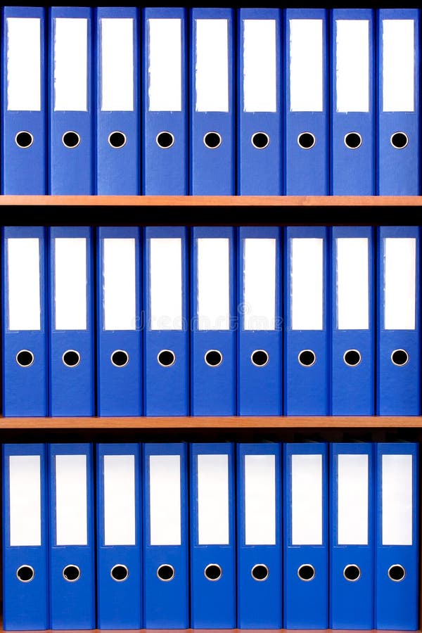 The image of file folders. stock image. Image of filling - 37212663