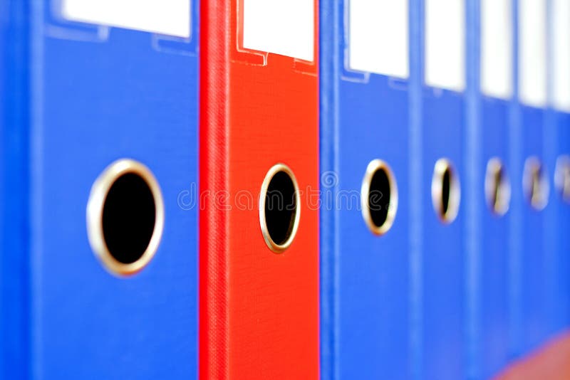 The image of file folders. stock image. Image of document - 37212861