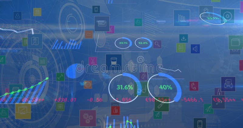 Image of Financial Data Processing Over Scopes Scanning and Digital ...