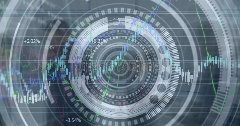 Image of Financial Data Processing and Scope Scanning Over Business ...