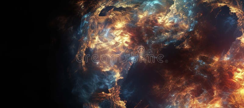 Fire Explosion Background, Blaze, Smoke, Flame Stock Illustration ...