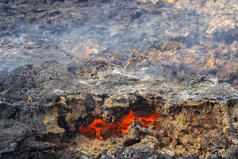Image of Fire from the Explosion of the Oil Tanks of the Supertanker of ...