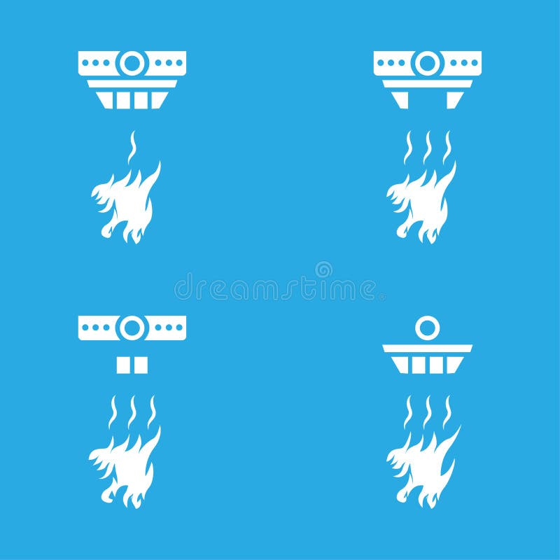 Image of Fire Safety System, Vector Illustration Stock Vector ...