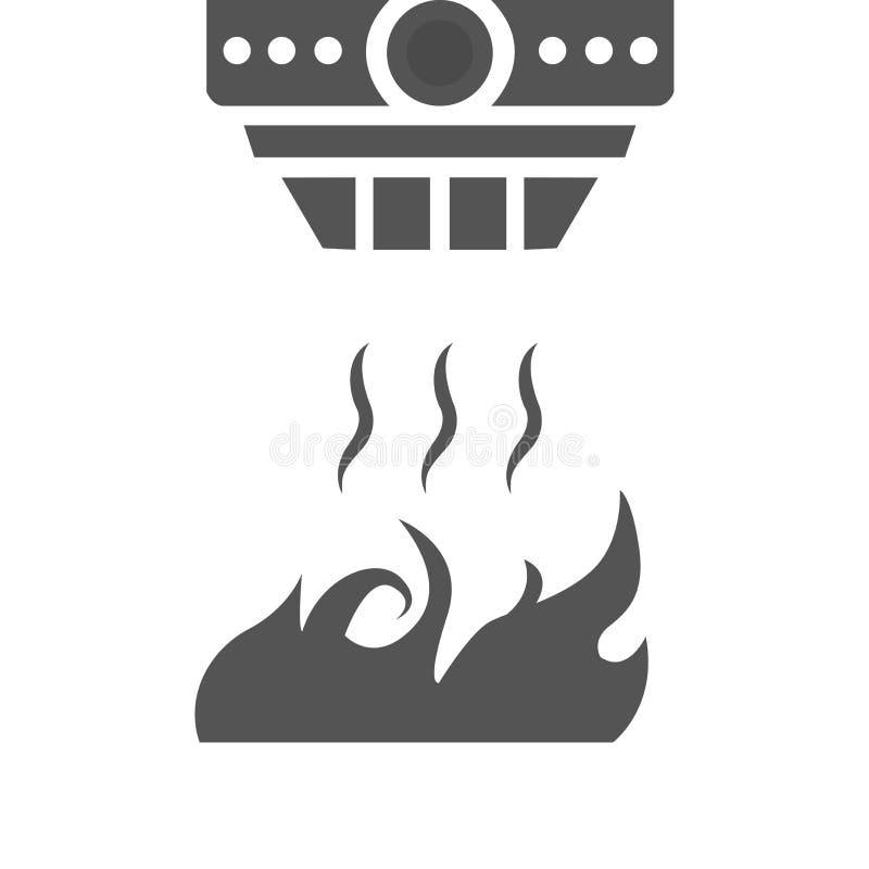 Image of Fire Safety System, Vector Illustration Stock Vector ...