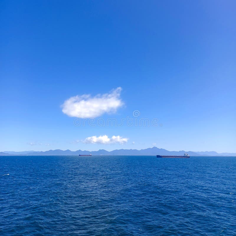 Image of the Fish Sky Taken while Sailing Stock Photo - Image of ...
