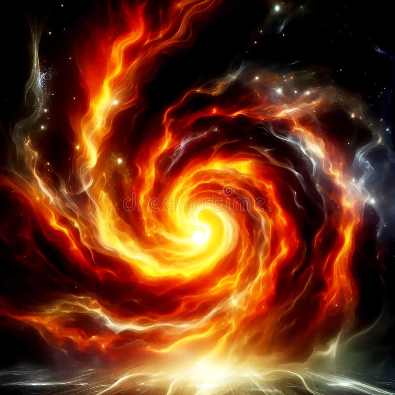 Flame Warp - Hell s Gate 2 stock illustration. Illustration of inferno ...