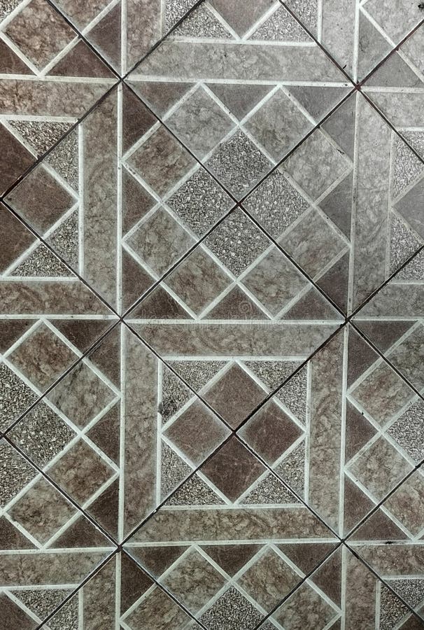 Image of Floor Tiles with Beautiful Abstract Pattern Stock Image ...