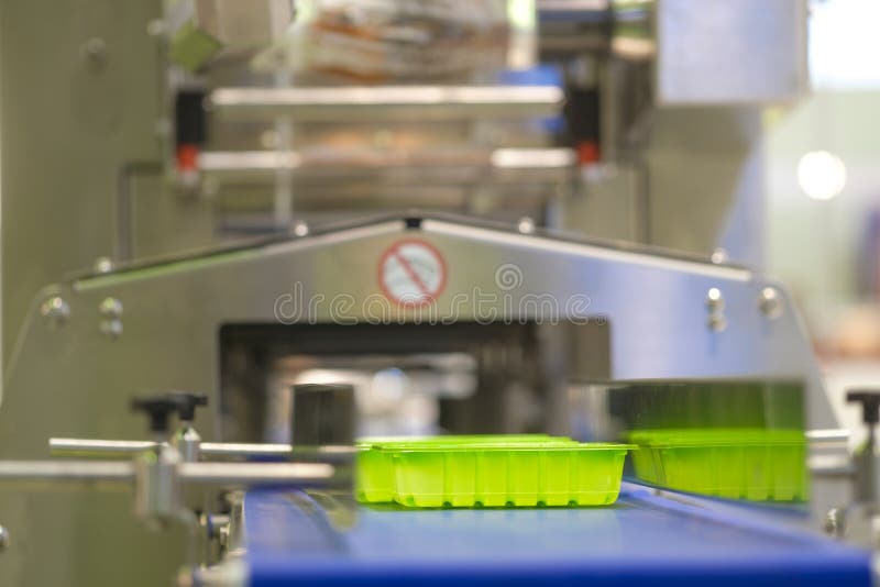 Food Packing Industry Equipment Stock Image - Image of factory ...