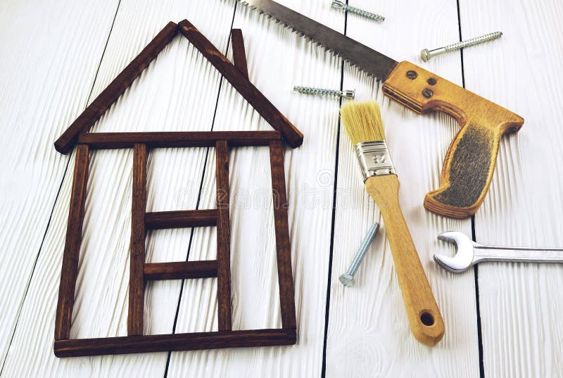 Image form of house stock photo. Image of engineering - 67895474