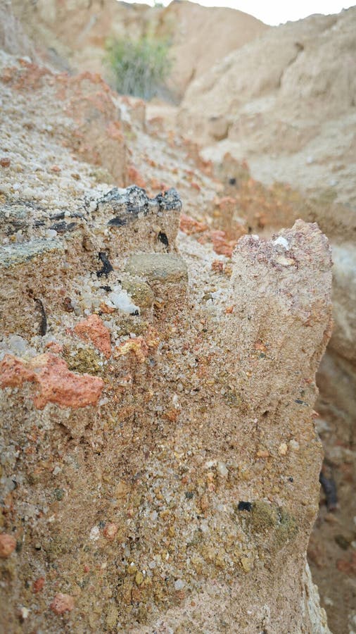 Formation Scene Around the Soil Texture and Pattern of the Limestone ...