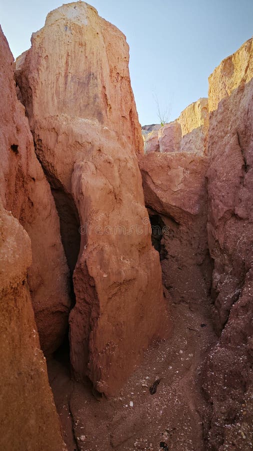 Formation Scene Around the Soil Texture and Pattern of the Limestone ...