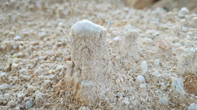 Formation Scene Around the Soil Texture and Pattern of the Limestone ...