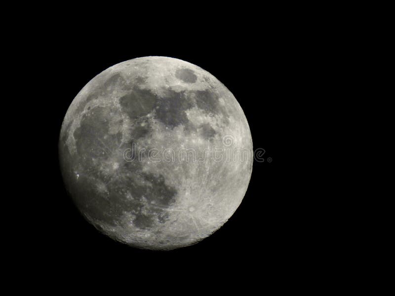 Full moon March 2024 stock photo. Image of mooncraters - 312743928