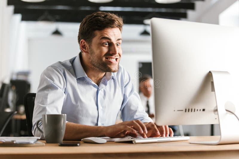24,051 Funny Computer Man Stock Photos - Free & Royalty-Free Stock ...