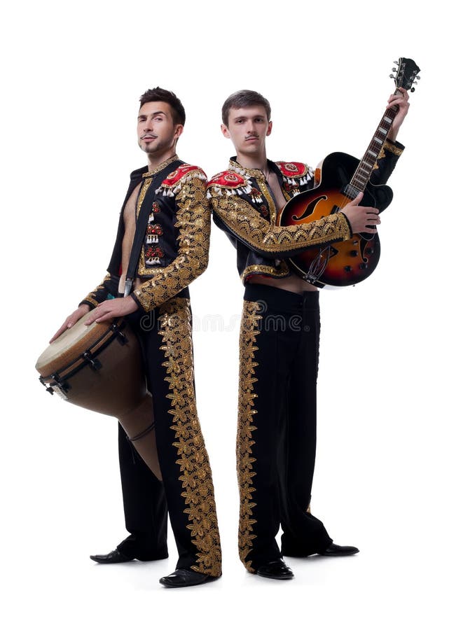 Image of Funny Musicians Dressed As Spanish Macho Stock Photo - Image ...