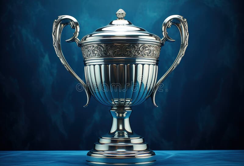 Image of a Futuristic Trophy in a Sci-fi Setting. the Trophy is in the ...