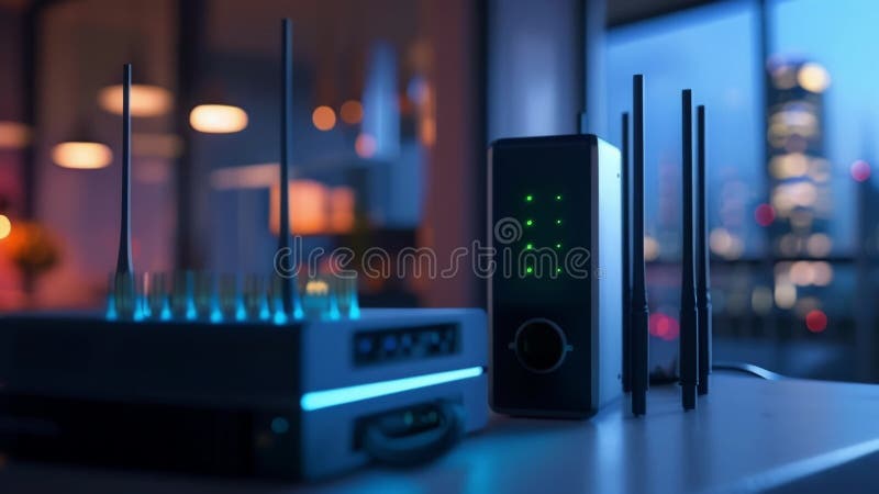 An Image of a 5G Modem Next To Traditional 4G and 3G Modems Showcasing ...