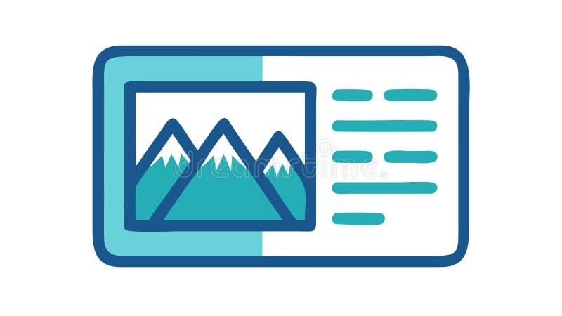 Image Gallery Interface, Media Management and Display, Vector Design ...