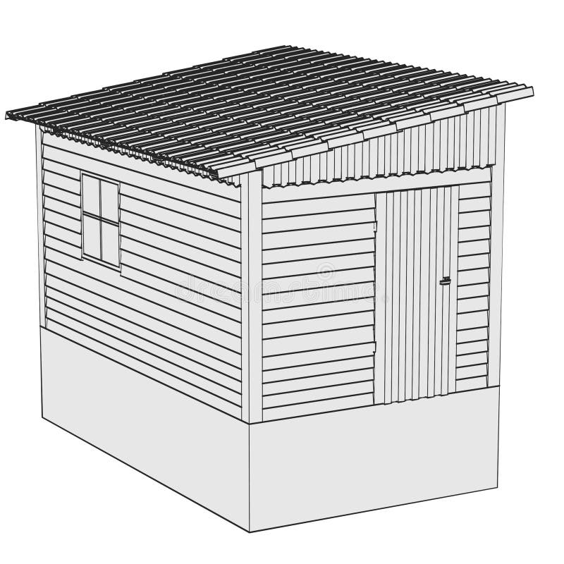 Shack Stock Illustrations – 2,241 Shack Stock Illustrations, Vectors ...