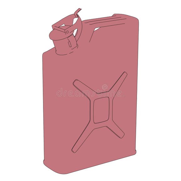 Image of gas can stock illustration. Illustration of toon - 36716781