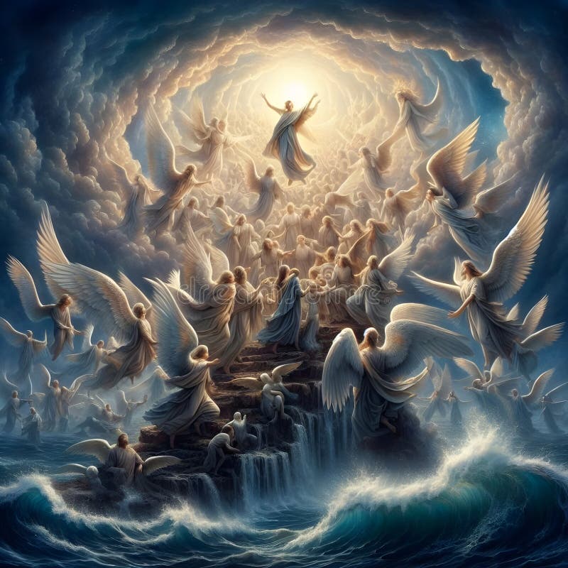 Image of the Gathering of Angels at Different Places in Amanda Clark ...