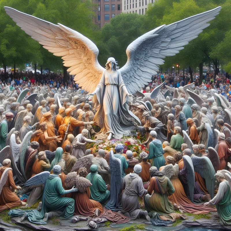 Image of the Gathering of Angels at Different Places in Amanda Clark ...