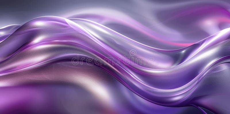 Smooth Lines Abstract Purple Silver Background Design Stock ...