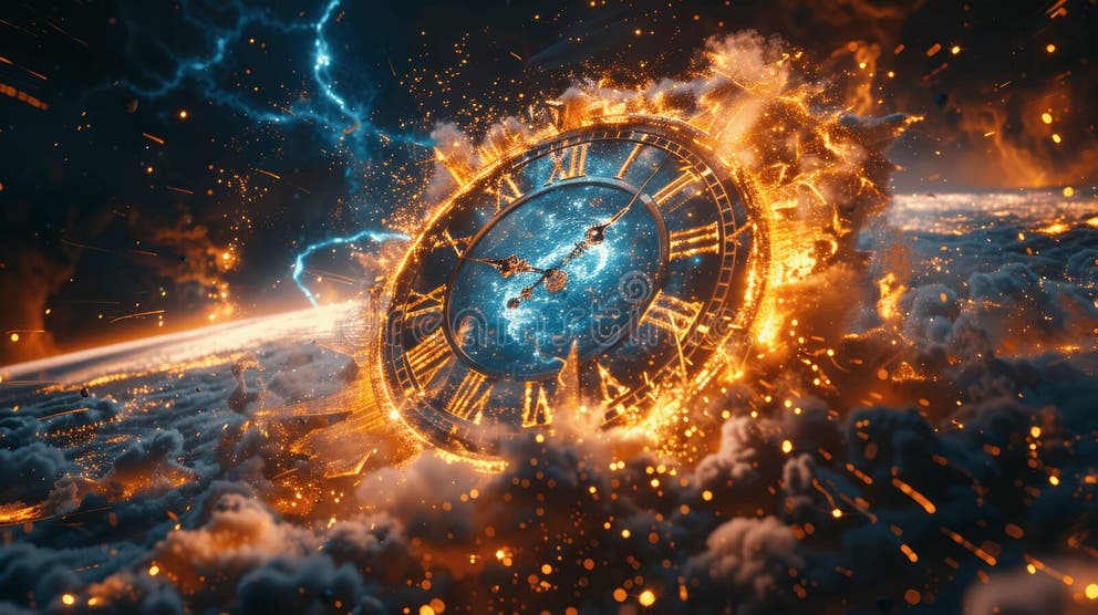 Time Warp Clock Stock Illustrations – 508 Time Warp Clock Stock ...