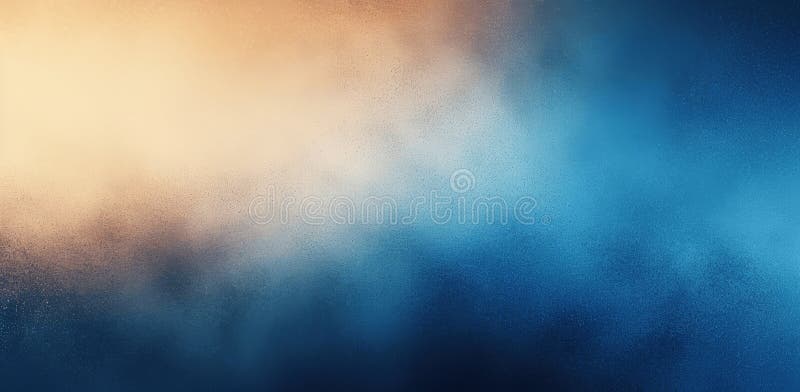 Elegant Blue and Beige Gradient Background with Grainy Texture Stock ...