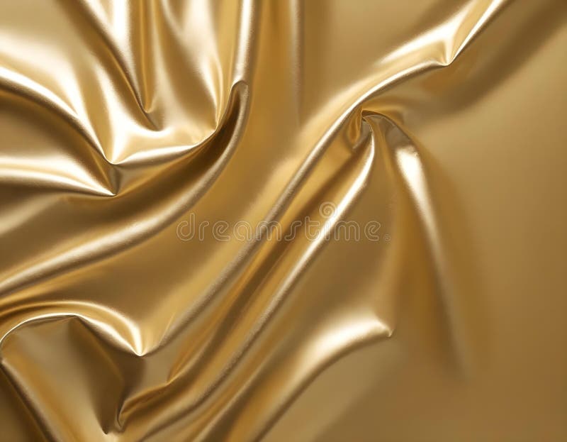 Gold Metallic Foil Shiny Reflective Textured Metal Background Stock ...
