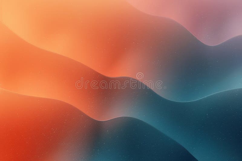 Minimalist Gradient Background with Soft Orange and Blue Tones Stock ...