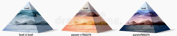 Three Level Pyramid Stock Illustrations – 637 Three Level Pyramid Stock ...