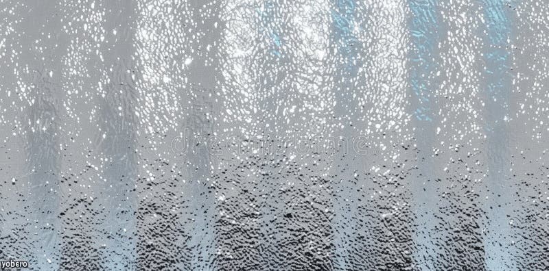 Shimmering Iridescent Silver Glass Striped Background Pattern Stock ...