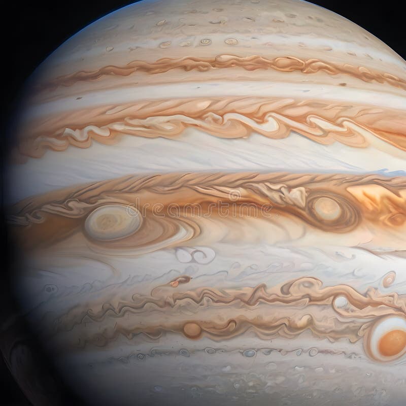 Planet Jupiter Astronomy Studies Massive Giant Gas Planet of Space ...