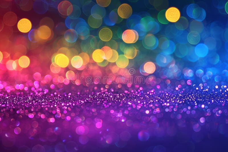 Abstract Glitter Sparkle Light Background with a Bold Neon Color ...