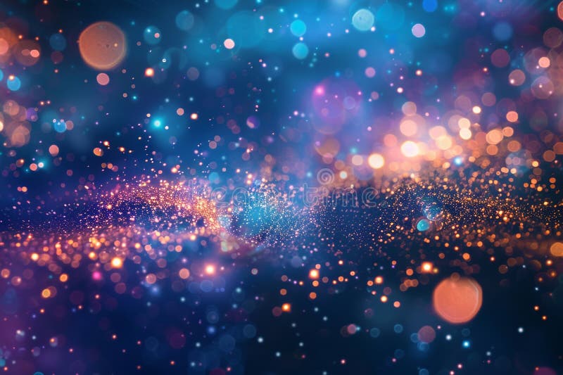 Abstract Glitter Sparkle Light Background with a Cosmic Galaxy Feel ...