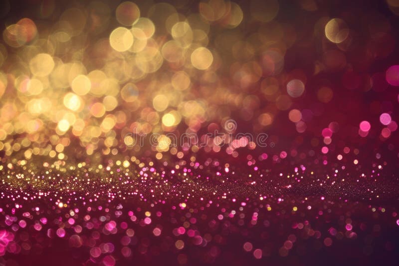 Abstract Glitter Sparkle Light Background with an Elegant Burgundy and ...