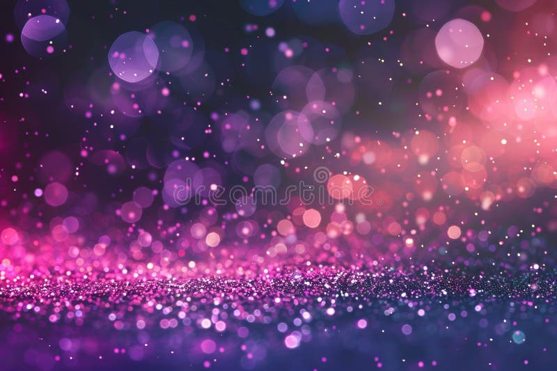 Abstract Glitter Sparkle Light Background Featuring a Bold Neon Pink ...