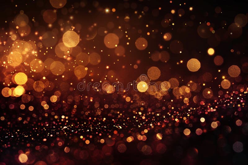 Abstract Glitter Sparkle Light Background Featuring Deep Maroon and ...