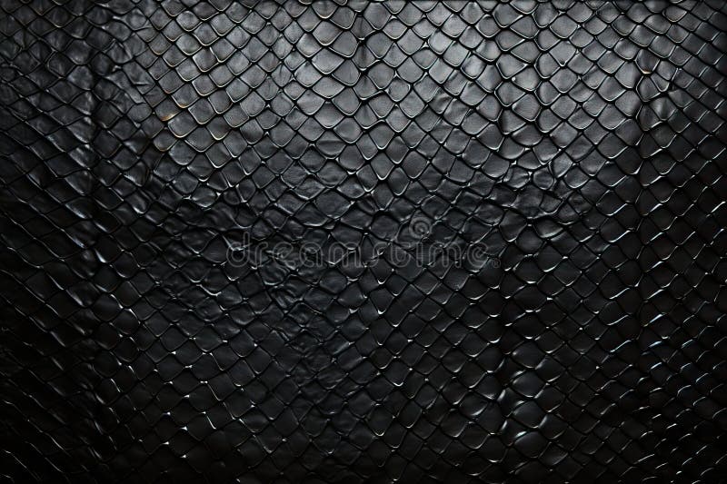 Black Snake Skin Texture for Background Stock Illustration ...