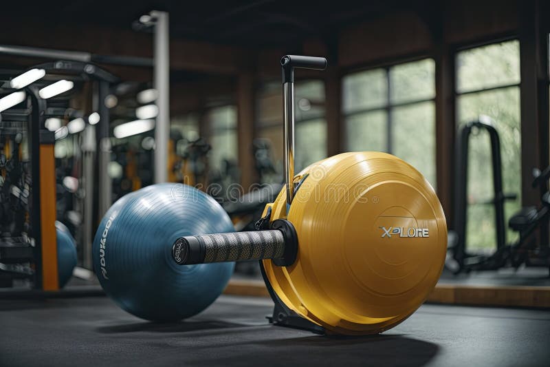 Explore the Balance between Form and Function in Gym Instruments. Stock ...