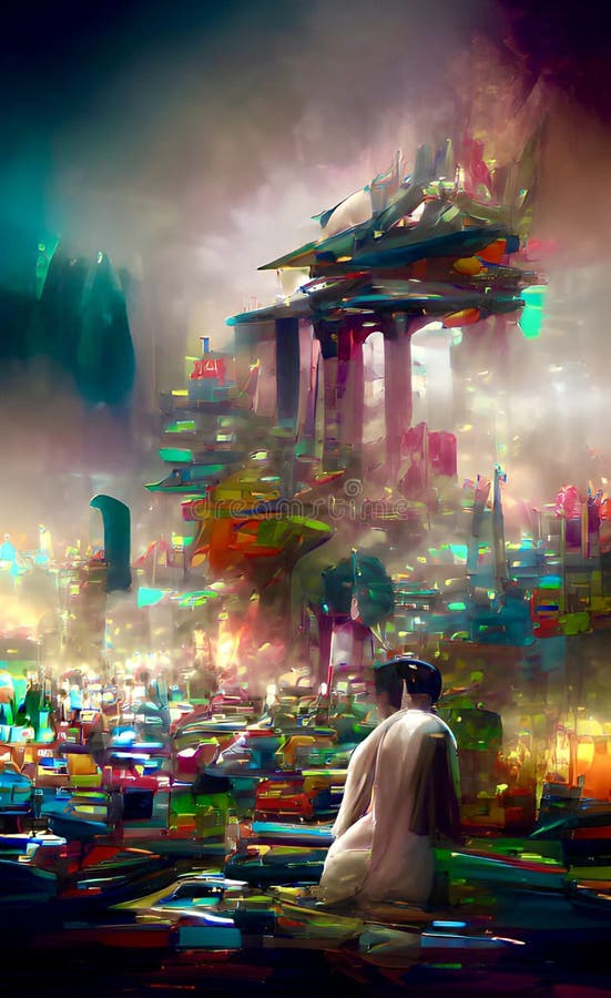 Hallucinations stock illustration. Illustration of hallucinations ...