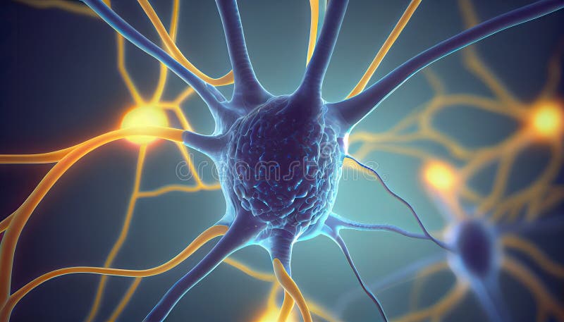 Microscopic of Neural Network Brain Cells, Human Nervous System Stock ... Microscopic of Neural Network Brain Cells, Human Nervous System Stock ...
